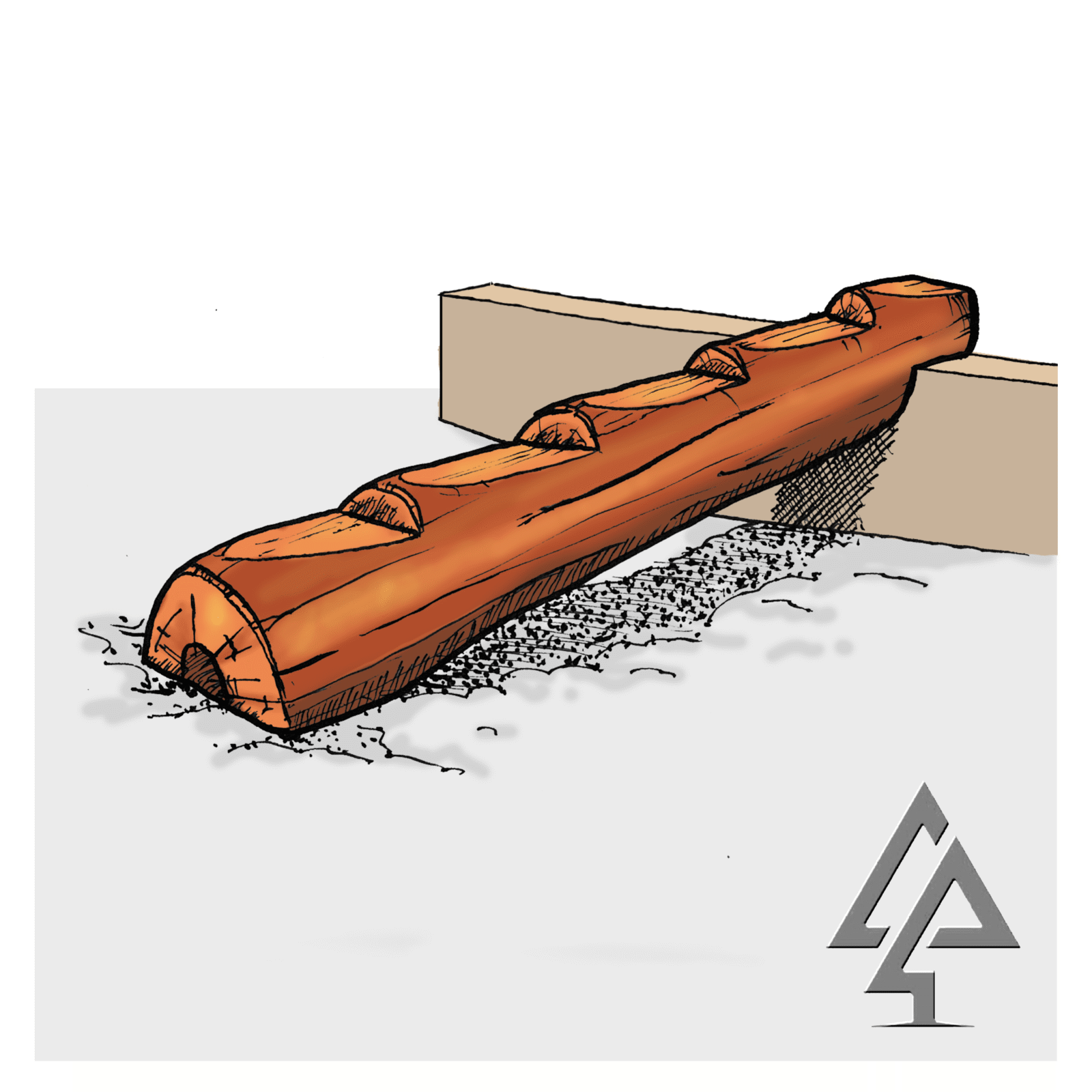 Jarrah Log Steps WA | Natural Playground Access | VRI