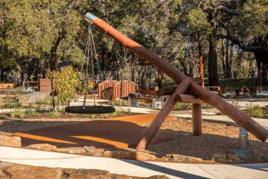 Cantilever Pendulum Swing WA | Modern Timber Design | VRI