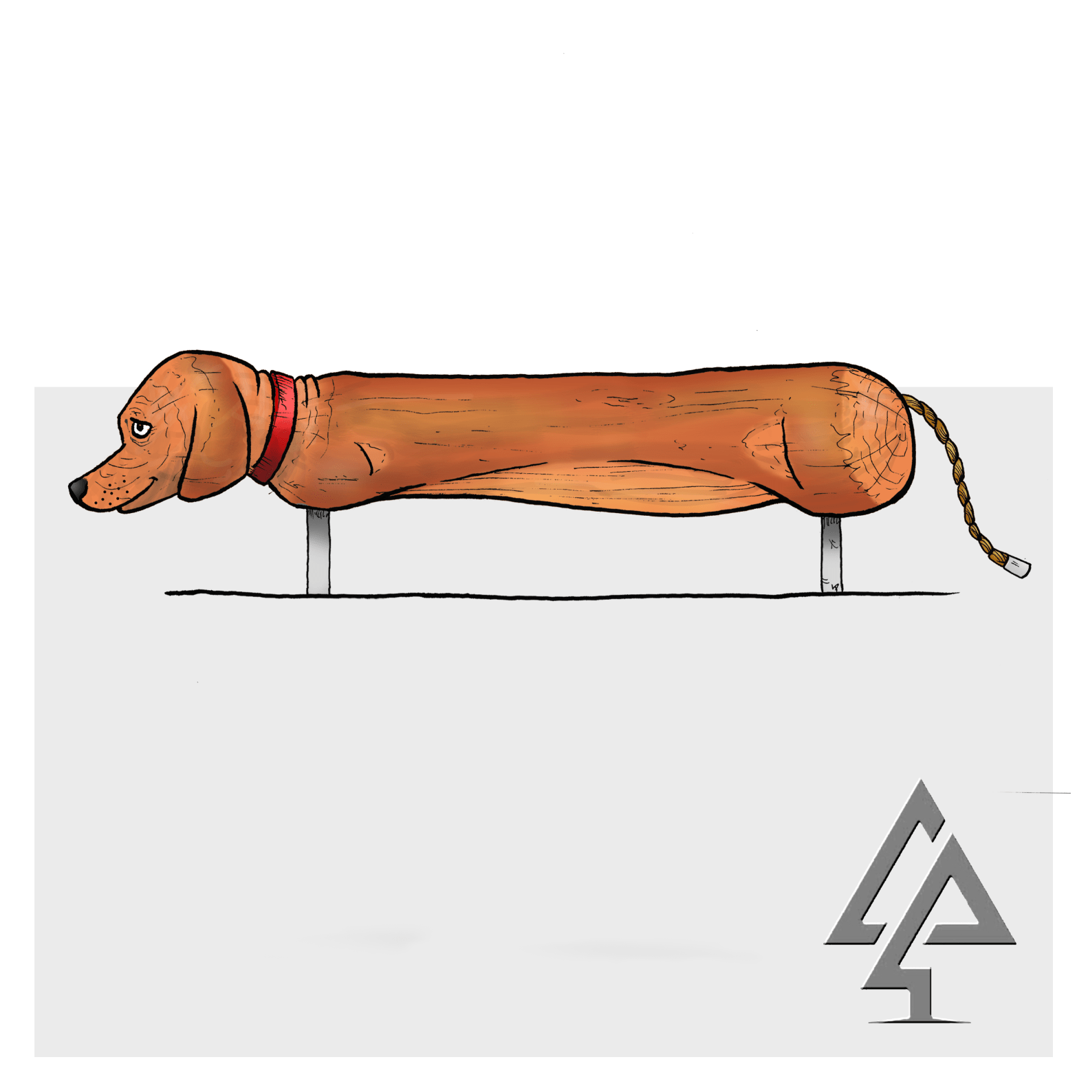 Jarrah Dog Log Seat WA | Hand-Carved Play Fun | VRI