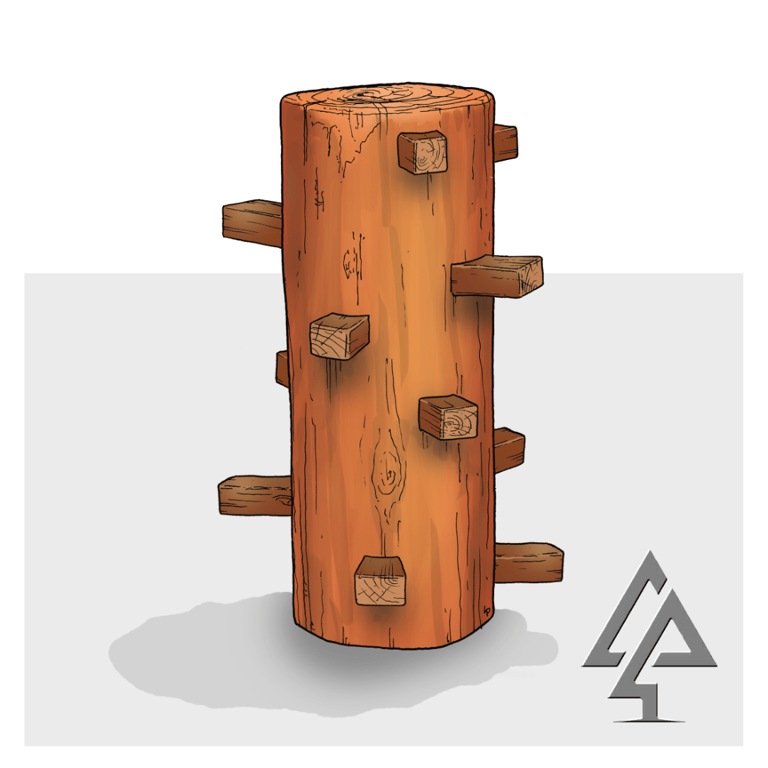 Jarrah Climbing Stump | Natural Timber Climber WA | VRI