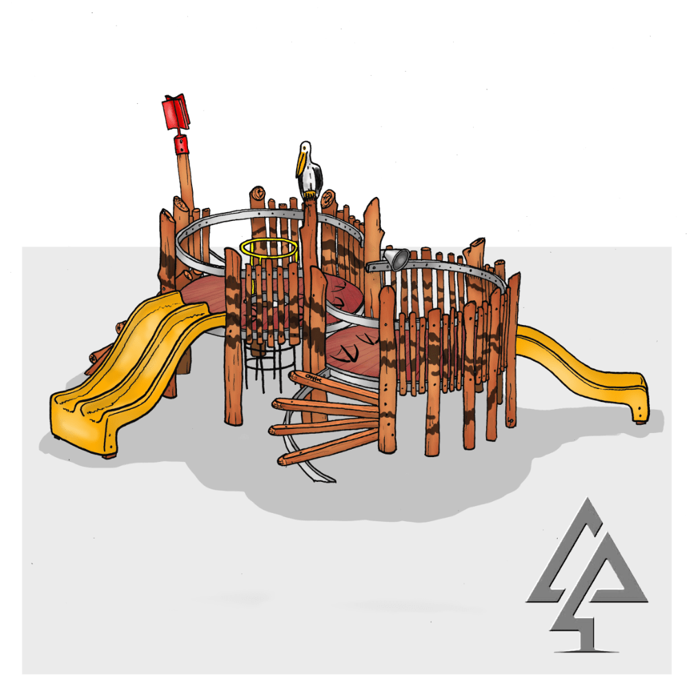 Custom Pelican Nest Fort WA | Themed Jarrah Play | VRI