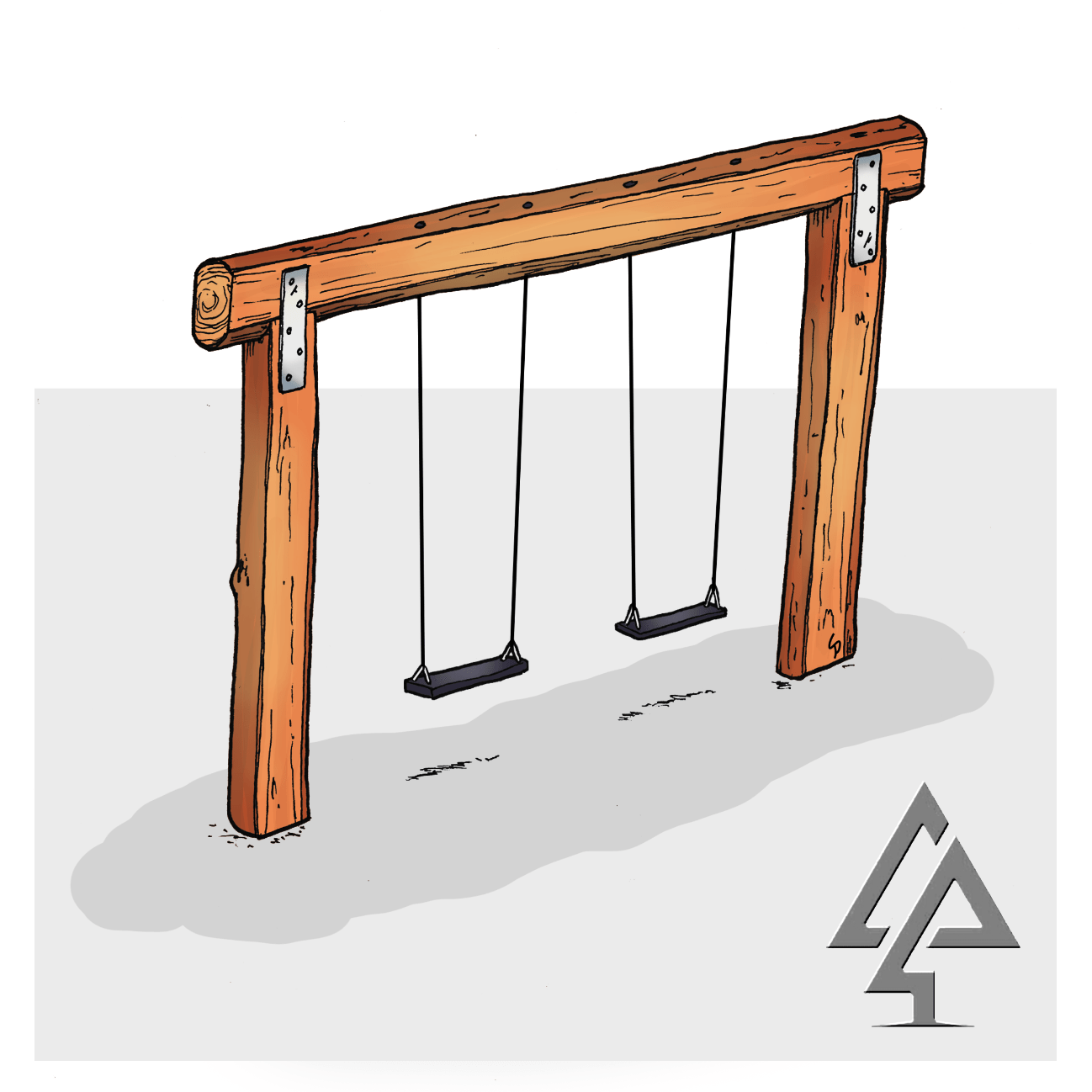 Timber Double Swing WA | Classic Jarrah Frame | VRI