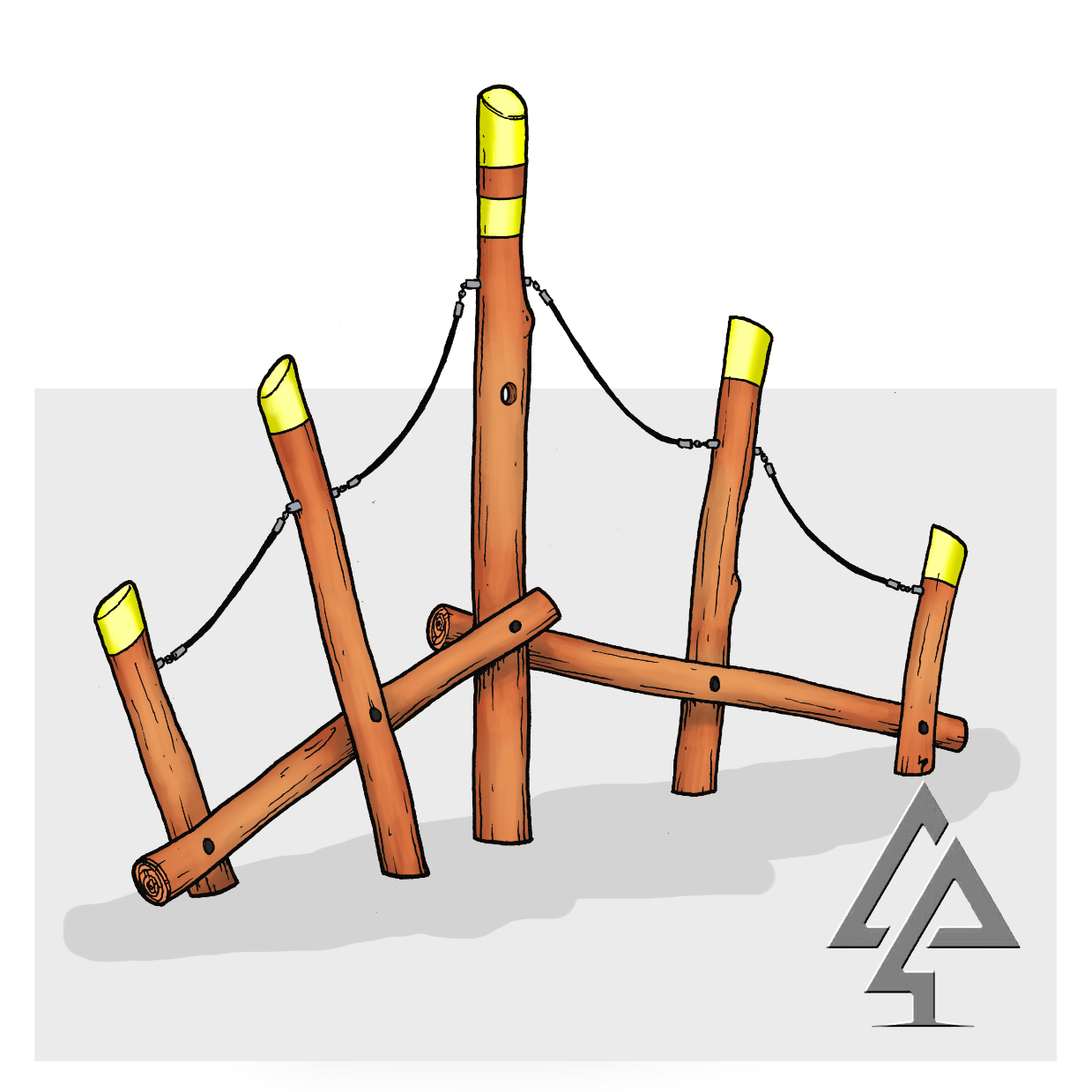 Jarrah Balance Log Traverse WA | Natural Balance Fun | VRI
